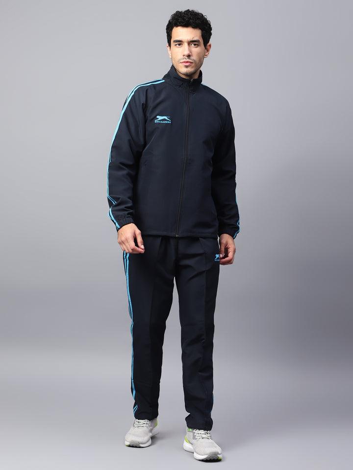 Shiv Naresh Smart Tracksuit 478 TZ |Navy Cyan – TRENDZMY